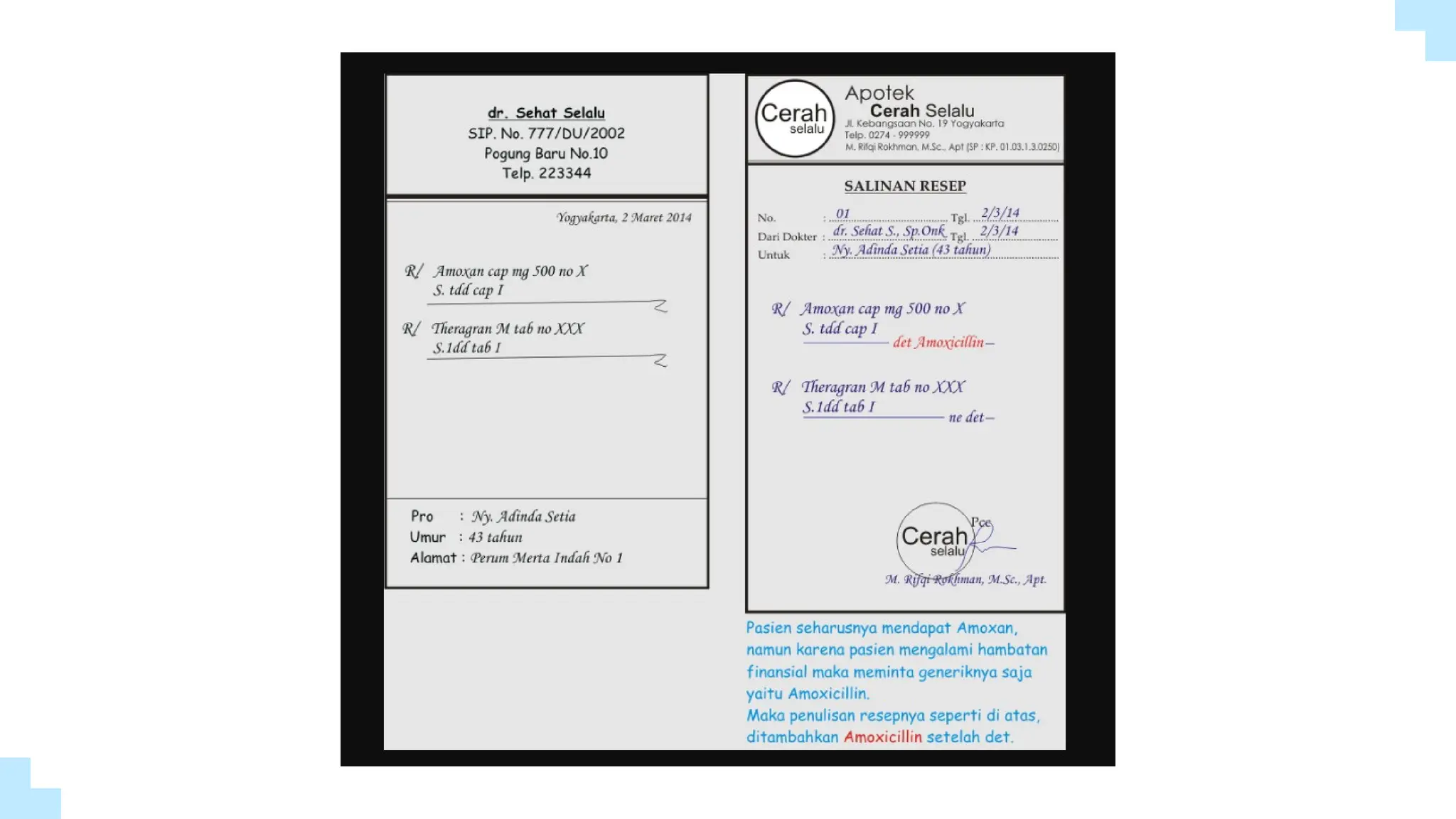Resep farmasetika dasar dan bagian bagian resep.pptx