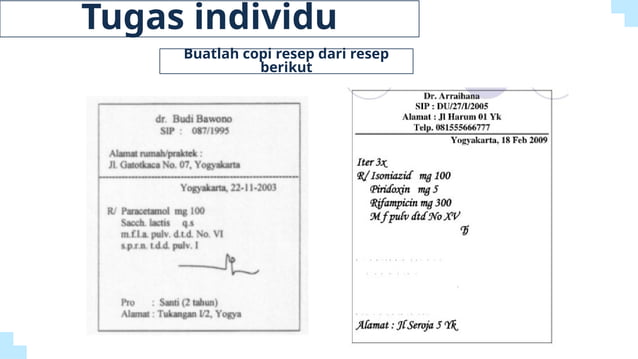 Resep farmasetika dasar dan bagian bagian resep.pptx
