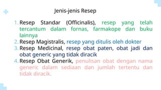 Resep farmasetika dasar dan bagian bagian resep.pptx