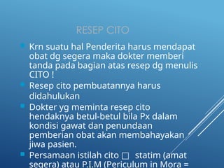 APA YANG DIMAKSUD DENGAN RESEP DAN SALINAN RESEP.pptx