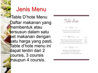 Resep dan pengembangan resep | PPTX