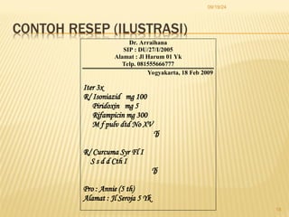 resep dan salinan resep presentasi.ppt21 | PPT