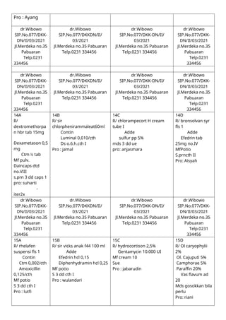 RESEP KELAS 12 FARMASI.docxmhdlyskhzkgzkgzlhxkys | DOCX