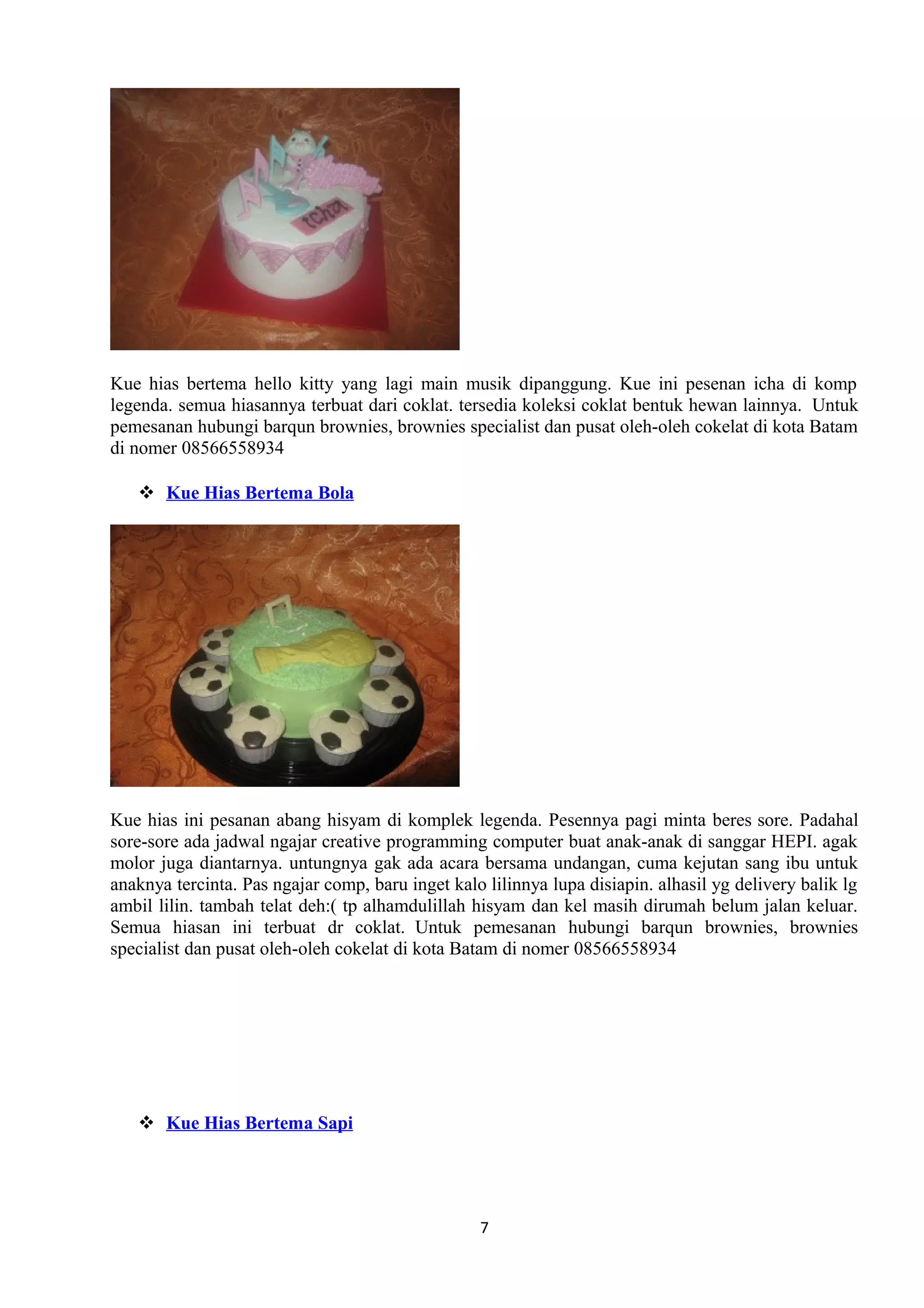 Resep membuat kue unik | DOC