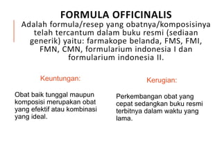 Resep Obat dalam matakuliah oral farmakoterapi | PPTX