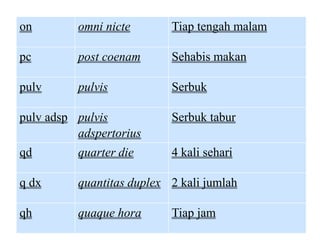 Resep Obat dalam matakuliah oral farmakoterapi | PPTX
