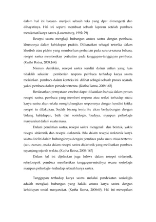 Resepsi sastra film | DOC