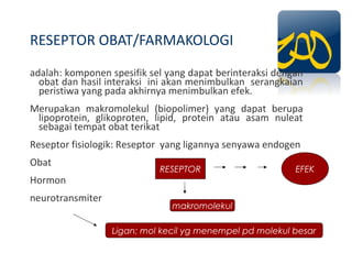 Reseptor obat wahyu | PPT