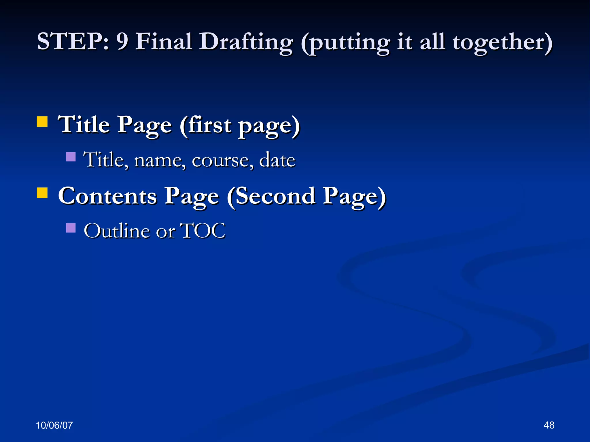 Reserch Methods: How to write an academic paper | PPT