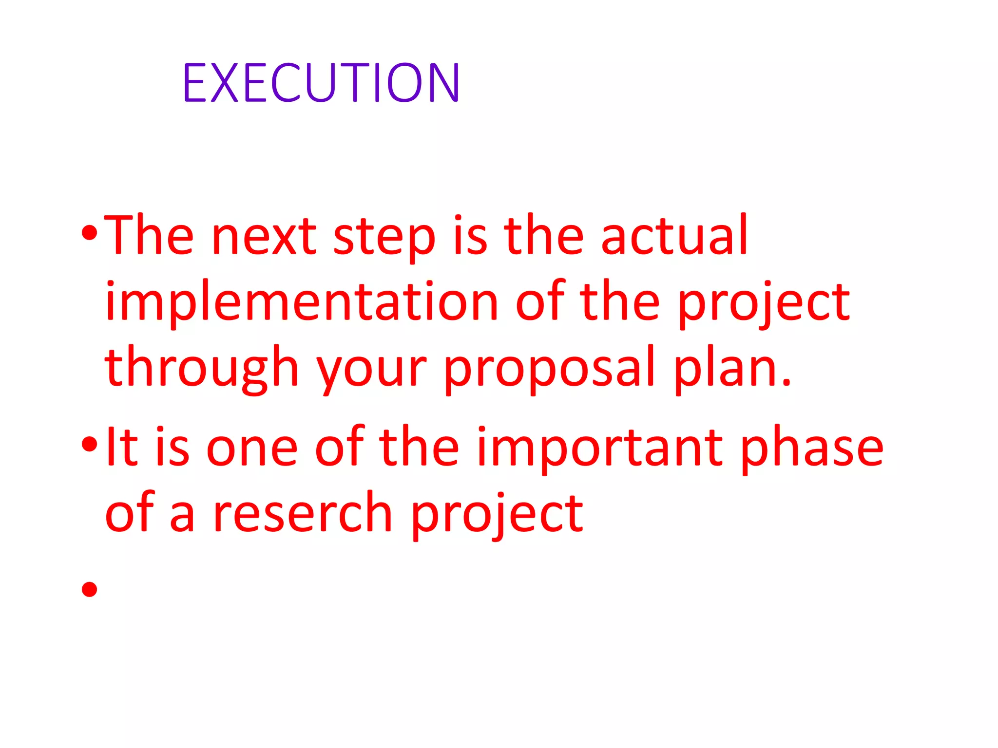 Reserch project ppt | PPTX