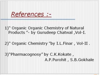 Reserpine structural elucidation | PPTX
