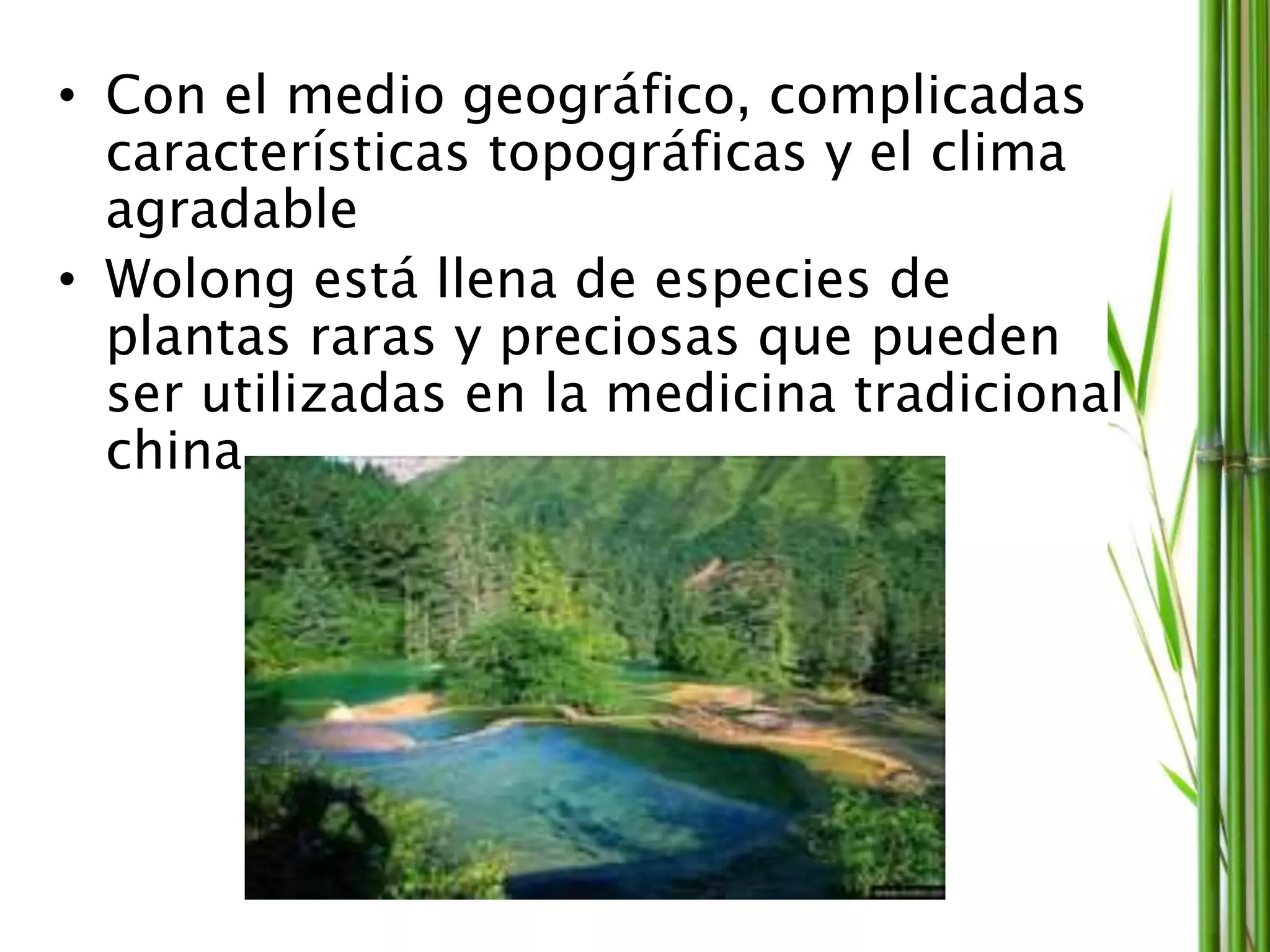 Reserva natural nacional Wolong | PPT