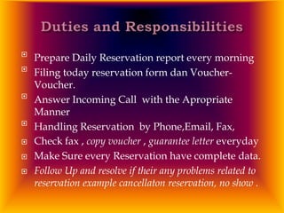 Reservation | PPT