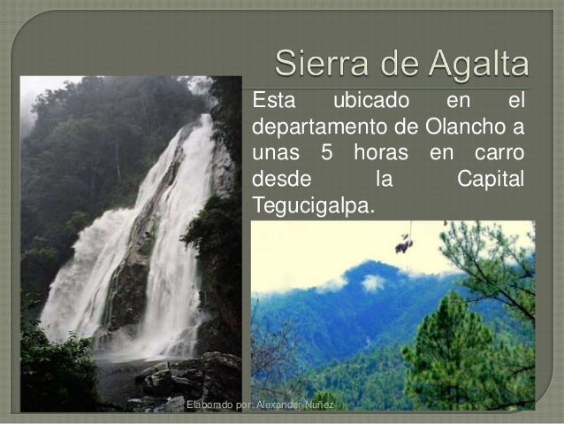 Reservas Naturales de Honduras o Parques Nacionales