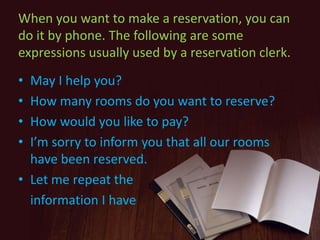 Reservation | PPT