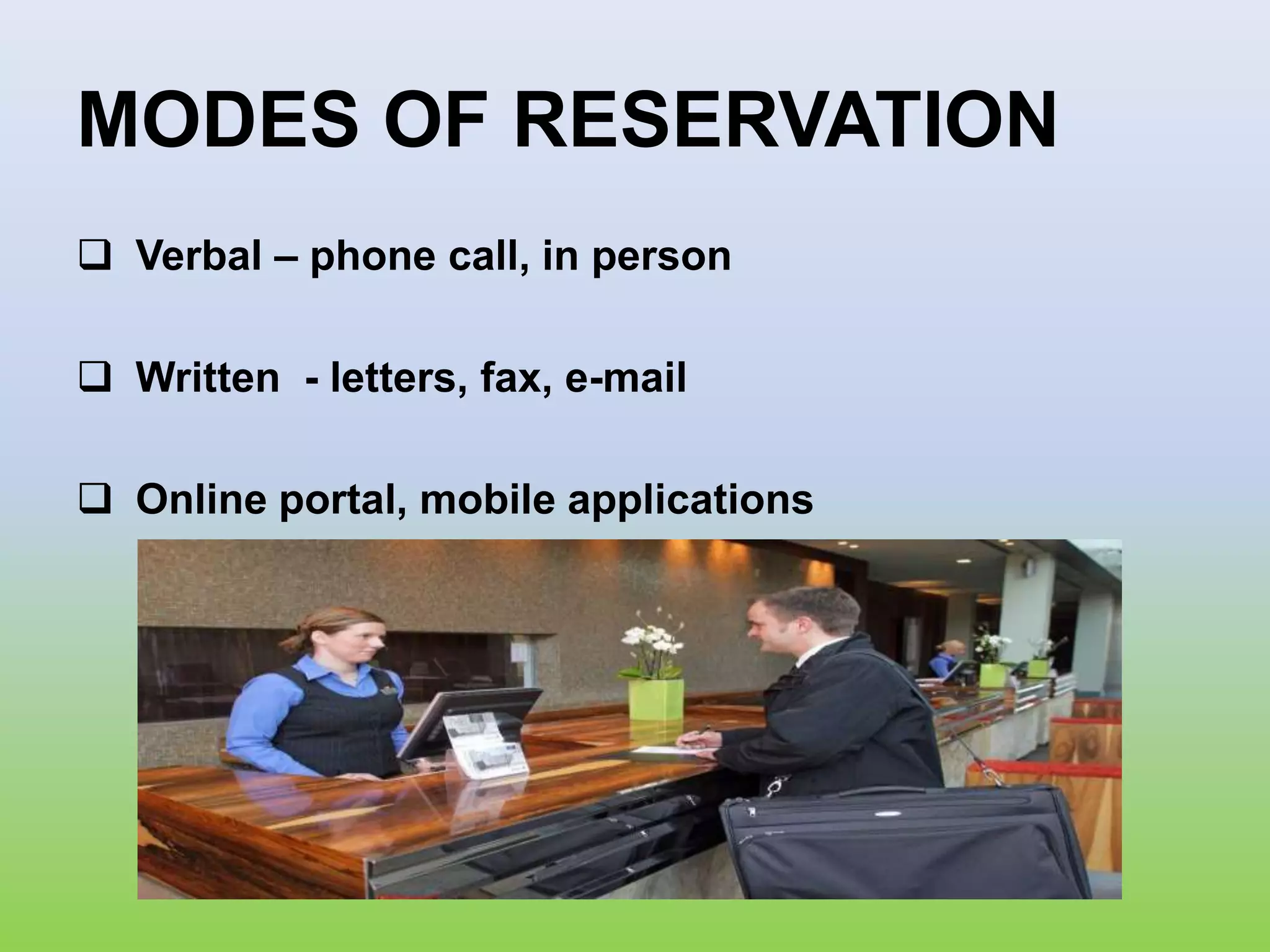 Hotel Reservation | PPSX