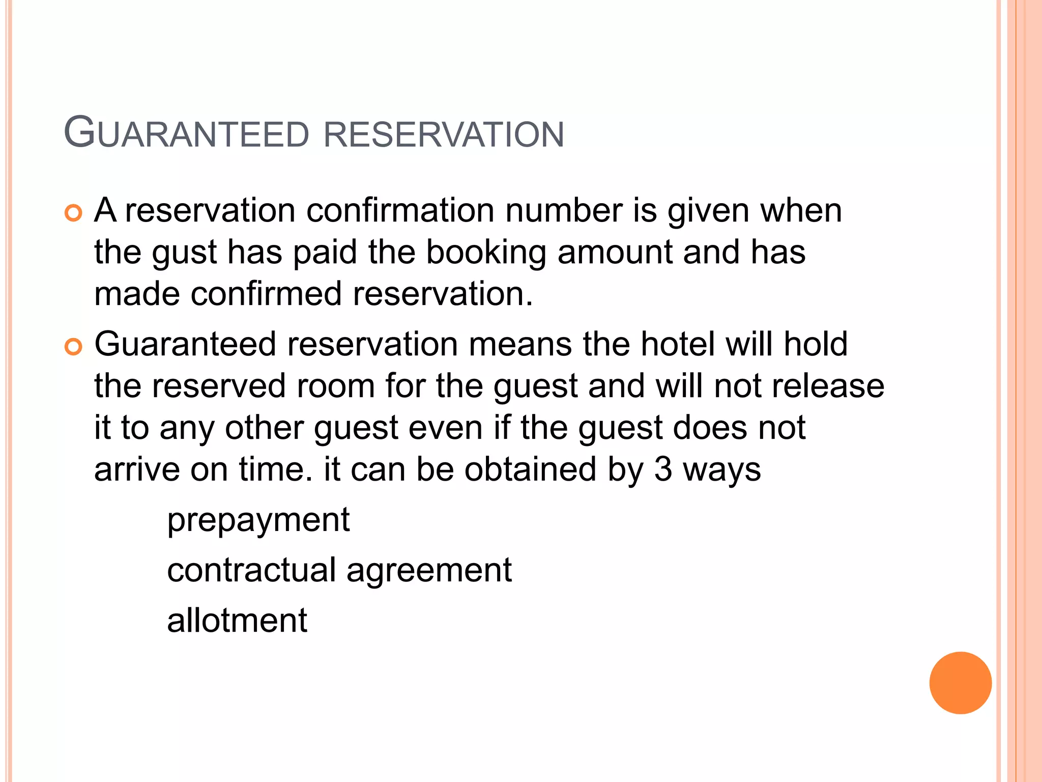 hotel Reservation | PPTX