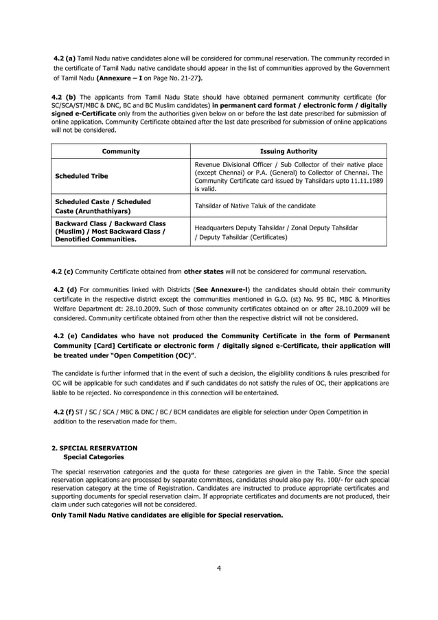 reservation-policy-required-followed for admission | PPT