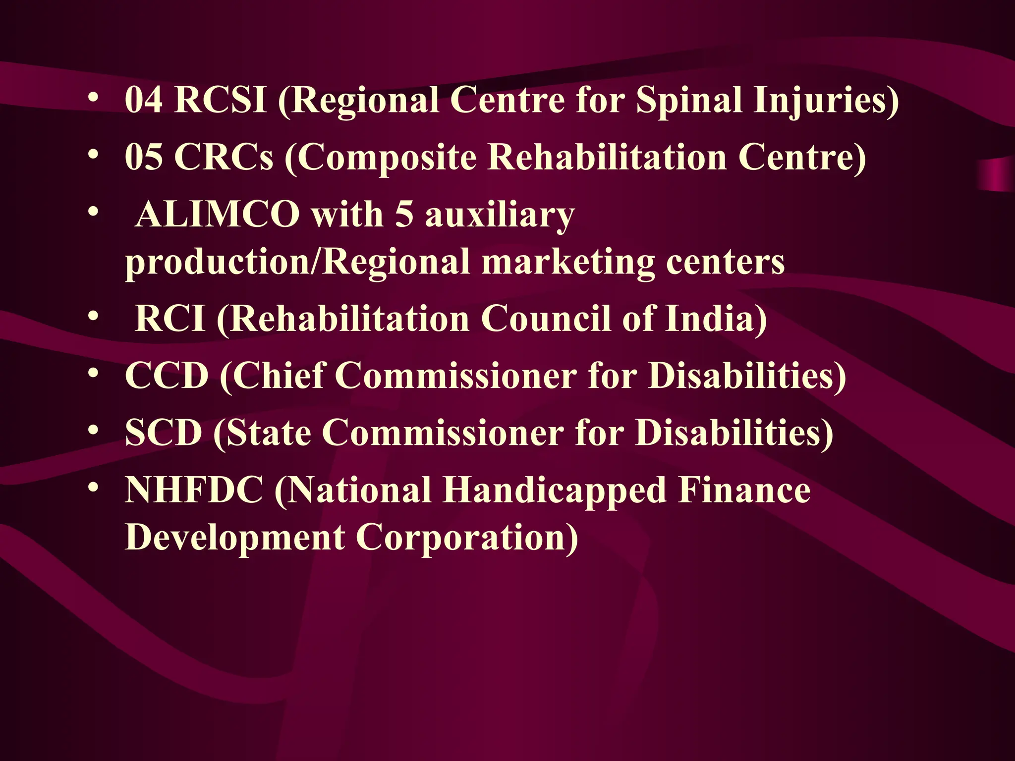 RESERVATION and benefits for pwd in india | PPT