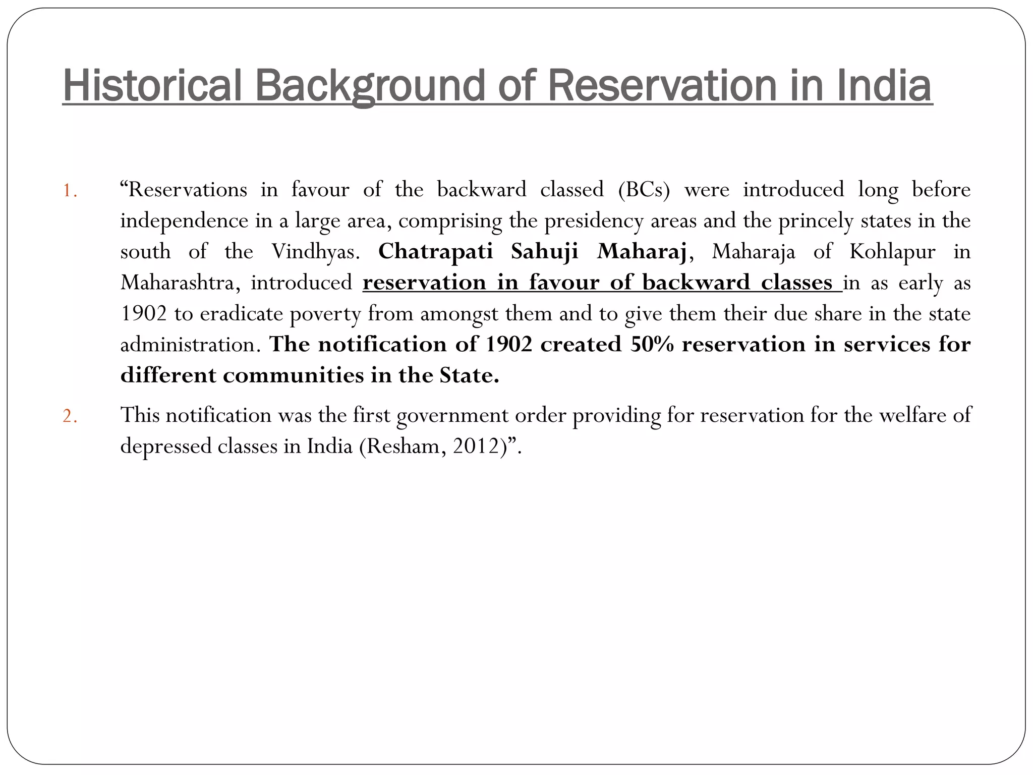 Economic weaker section Reservation PPT by Rajashree J Jawale | PDF