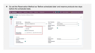 Reservation Methods in Odoo 15 | PPTX
