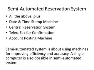Reservation Procedure in Hotels, Amendment, Cancellation, Modes ...