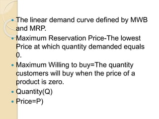 Reservation price ppt | PPT