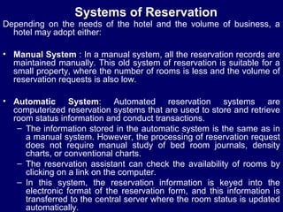 Reservations | PPT
