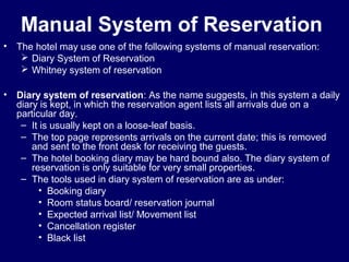 Reservations | PPT