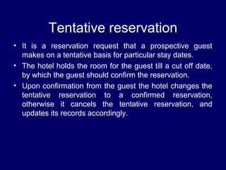 Reservations | PPT