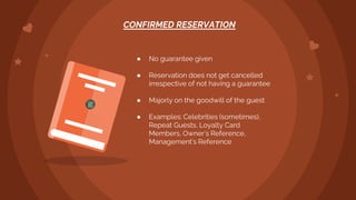 Reservations Importance | PPTX | Business Travel | Travel Type