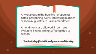 Reservations Importance | PPTX | Business Travel | Travel Type