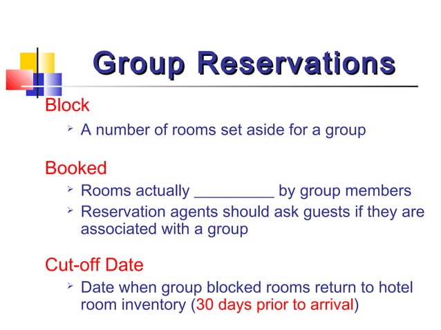 Reservation sources | PPT