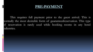 Reservations Process in Hotel | PPTX