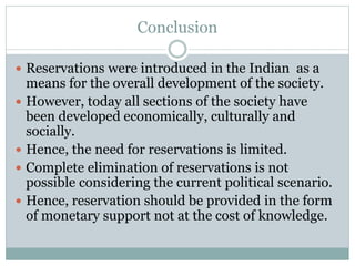 Reservation system | PPTX