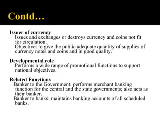 Reserve bank of india | PPT