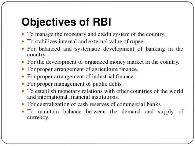 Reserve bank of india