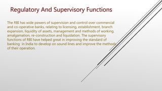 Reserve bank of india | PPTX