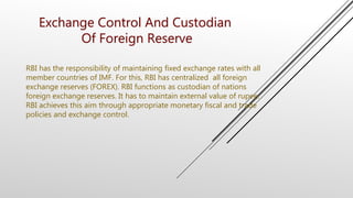 Reserve bank of india | PPT