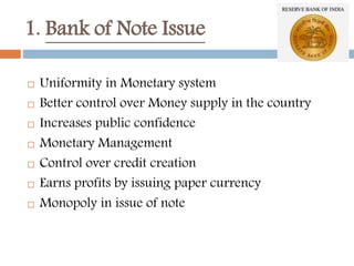 Reserve bank of india | PPTX