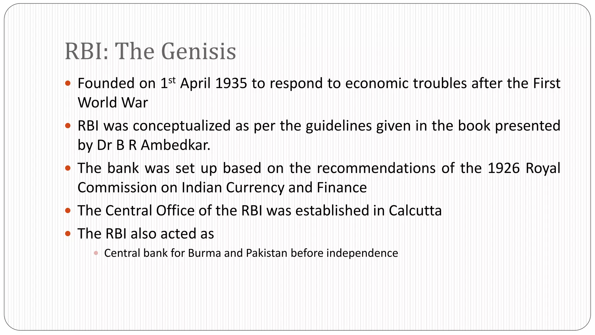 Reserve bank of india | PPTX