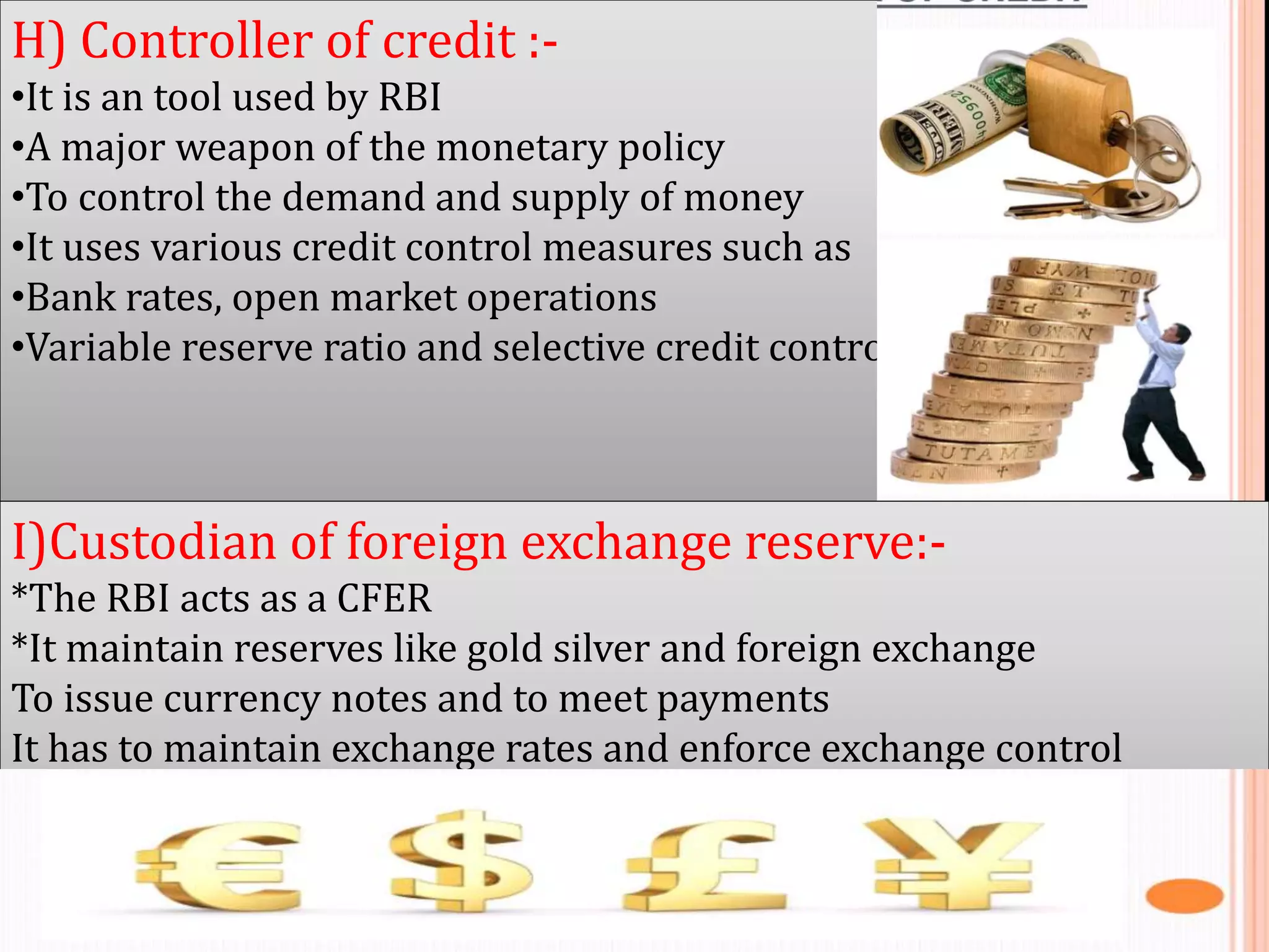 Reserve bank of india | PPTX