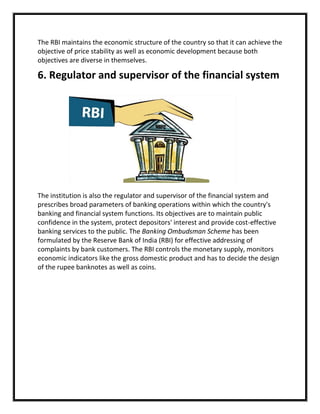Role of RBI in Control of Credit - Economics Project Class 12 (2019-20 ...