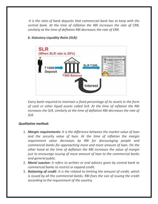 Role of RBI in Control of Credit - Economics Project Class 12 (2019-20 ...