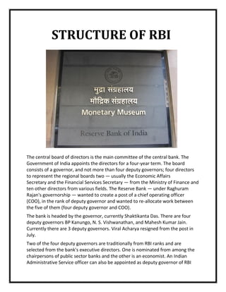 Role of RBI in Control of Credit - Economics Project Class 12 (2019-20 ...