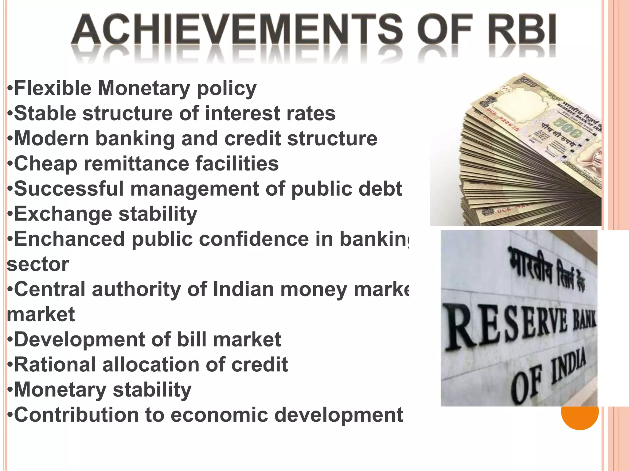 Reserve bank of india (RBI) | PPTX