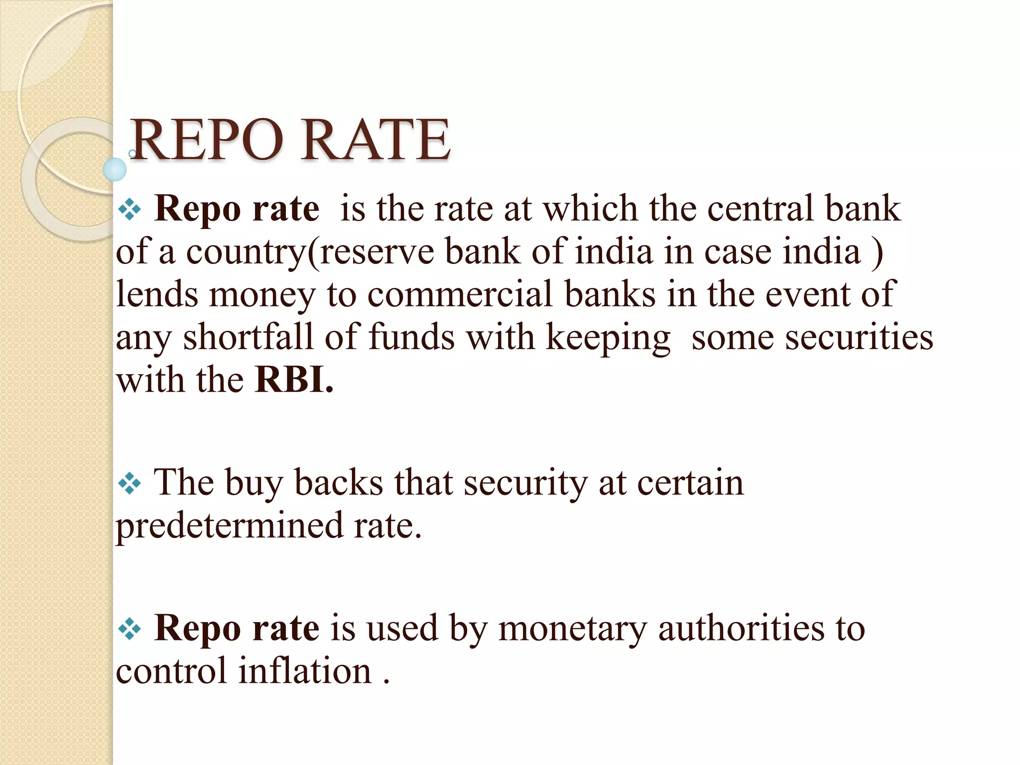 Reserve bank of india (rbi) | PPTX