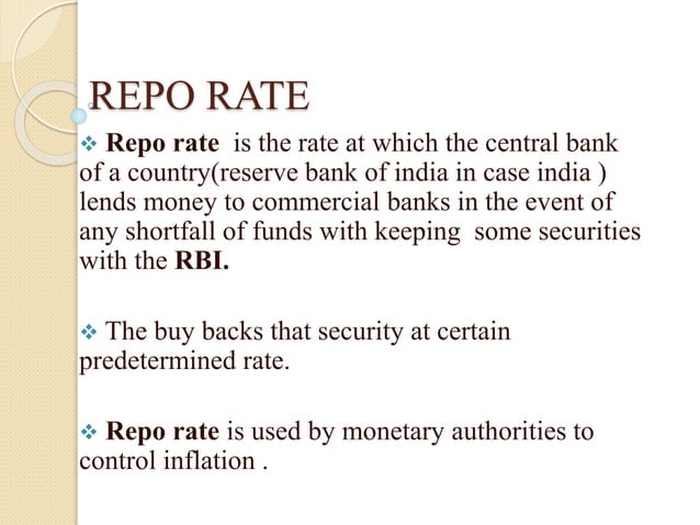 Reserve bank of india (rbi) | PPT