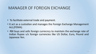 Reserve bank of India | PPTX