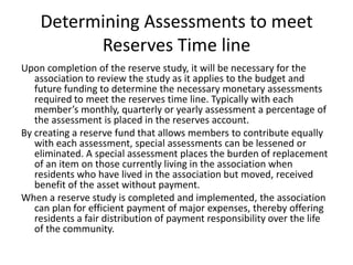 Reserve fund 411 | PPTX